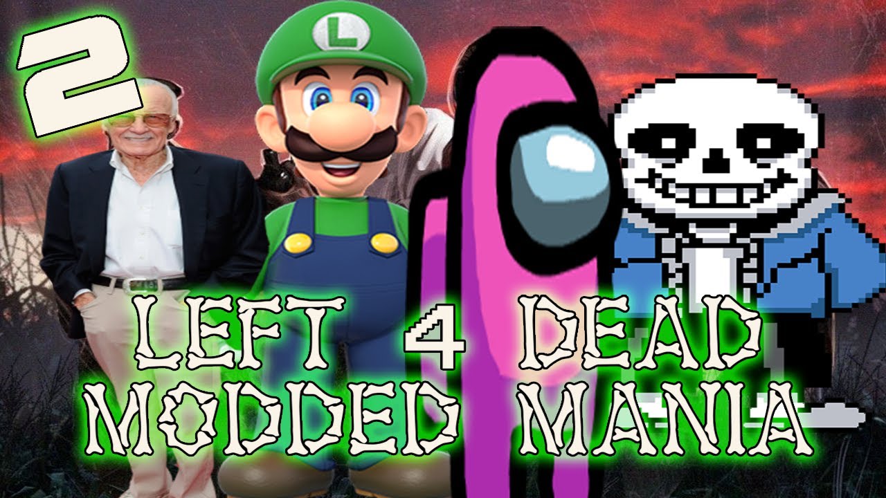 Left 4 Dead - Modded Mania - Part 2 - Reverse No Mercy - YouTube