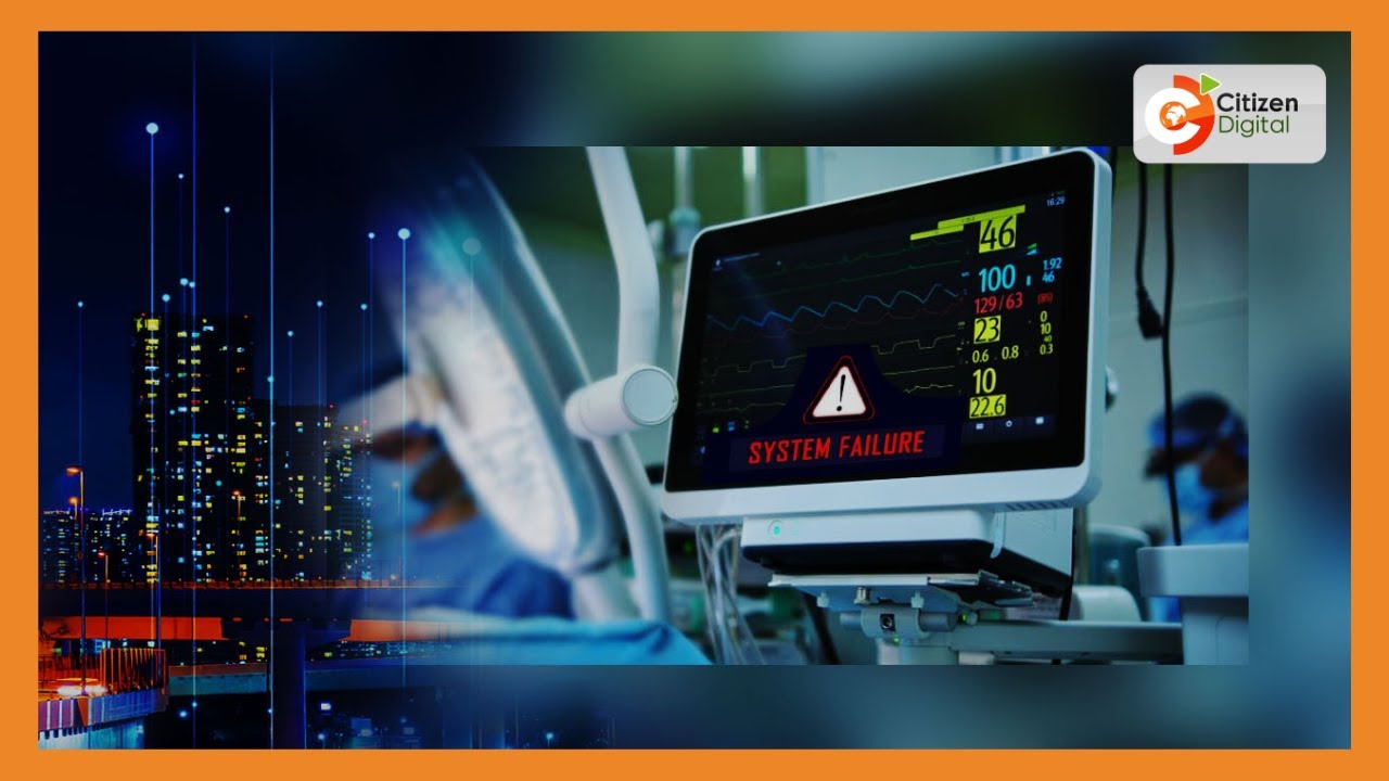 Broken equipment paralyses services in hospitals - YouTube