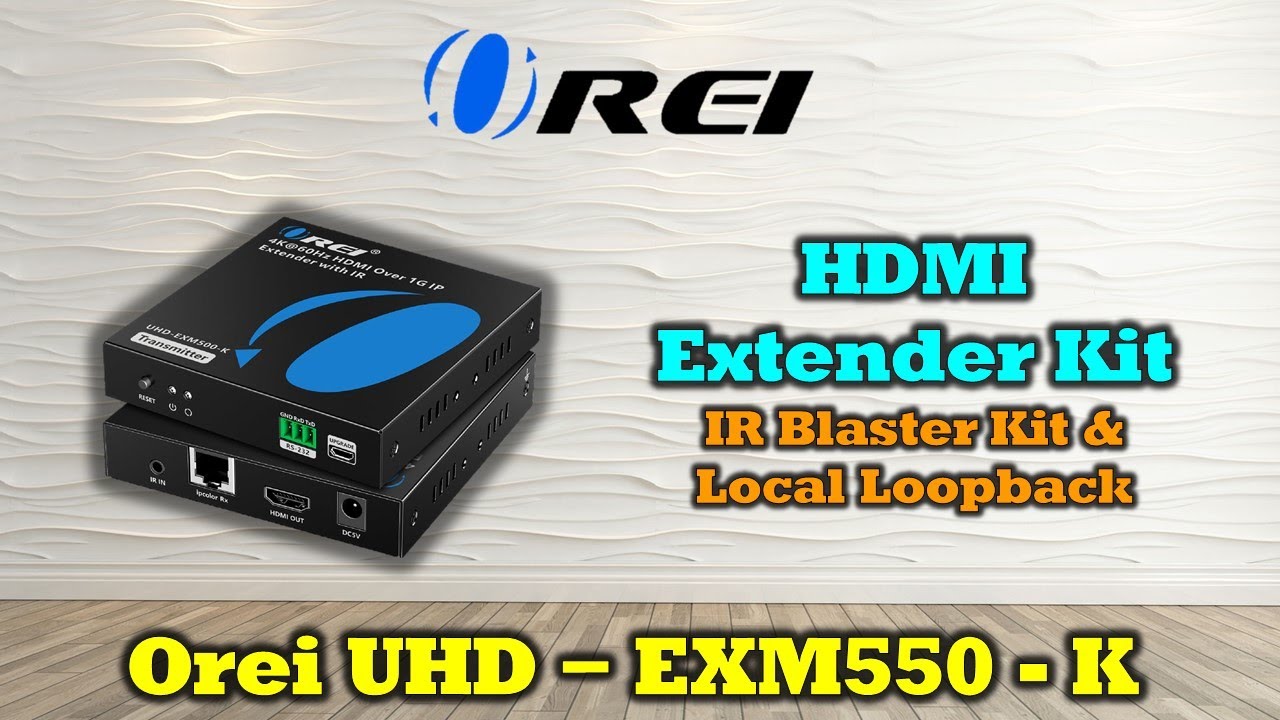 4K HDMI Over IP - Send Video over Network to Multiple Locations - YouTube