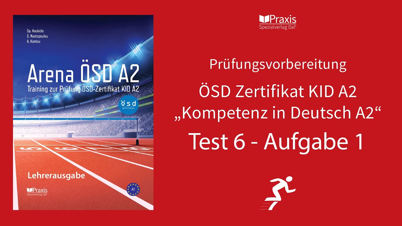 Arena ÖSD A2 | Test 6, Hören, Aufgabe 1 | Prüfungsvorbereitung ÖSD ...