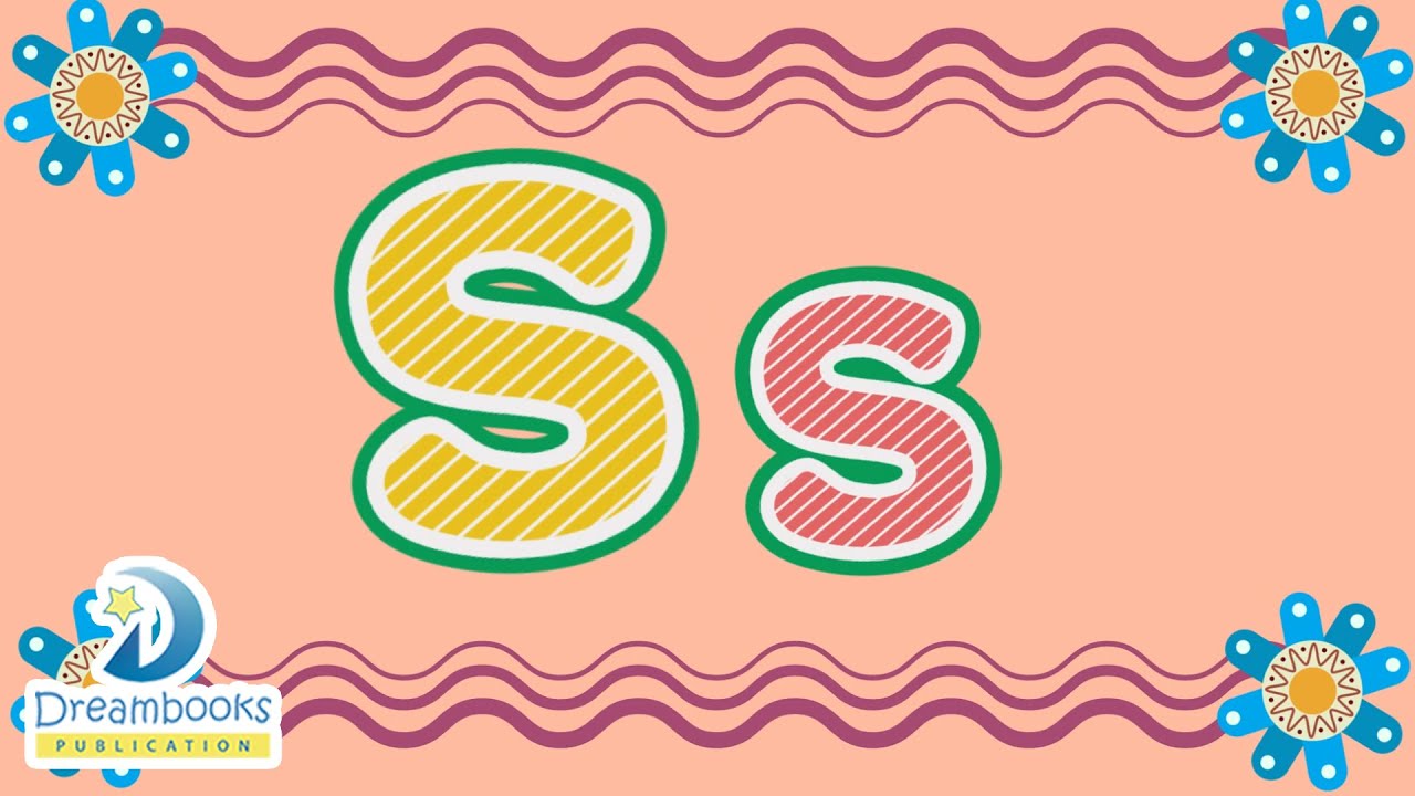 THE LETTER S SONG | NURSERY RHYME | LEARN THE ALPHABET | CHILDREN'S ...