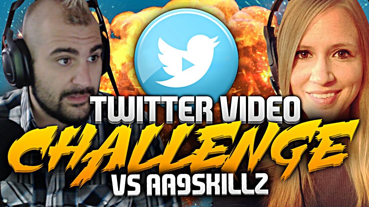 LOLOLOL! EPIC TWITTER VIDEO CHALLENGE VS AA9SKILLZ! - YouTube