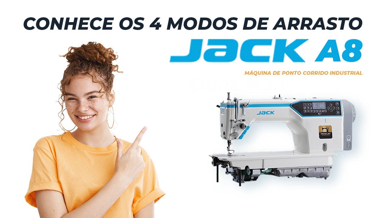 JACK A8 | Conhece os 4 modos de arrasto - YouTube