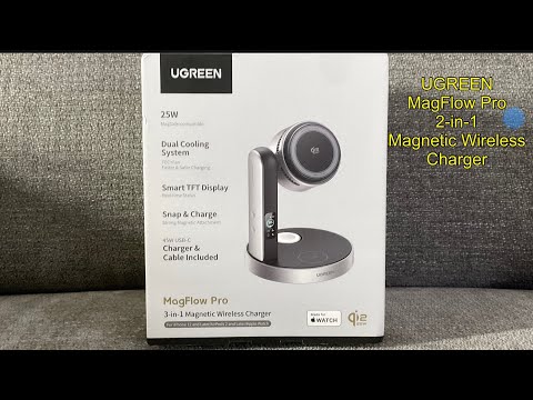 UGREEN Magflow Pro 25W Qi2.2-Certified 3-in-1 & 2-in-1 Wireless Charging Station Unboxing!
