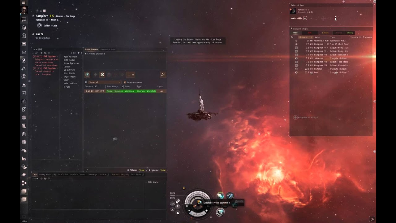 Eve-Online: Scanning Tutorial; Learning the interface [HD/HQ] September ...