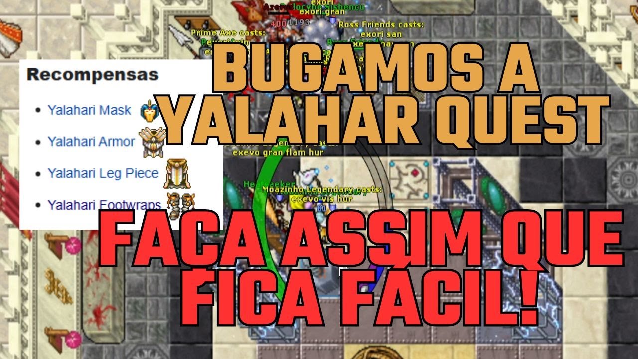Como Fazer o BUG da Yalahar Quest no Tibia (Guia Completo 2025) - YouTube