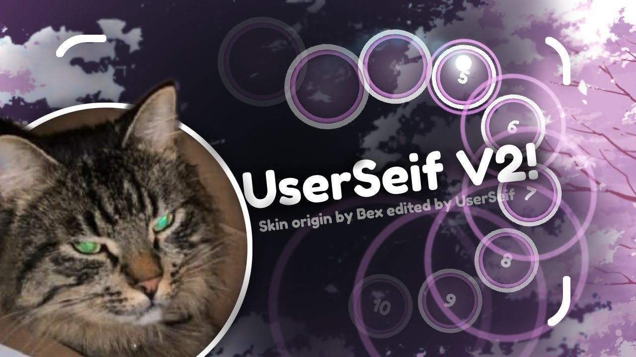UserSeif 『V.2』Osu! Skin! - YouTube