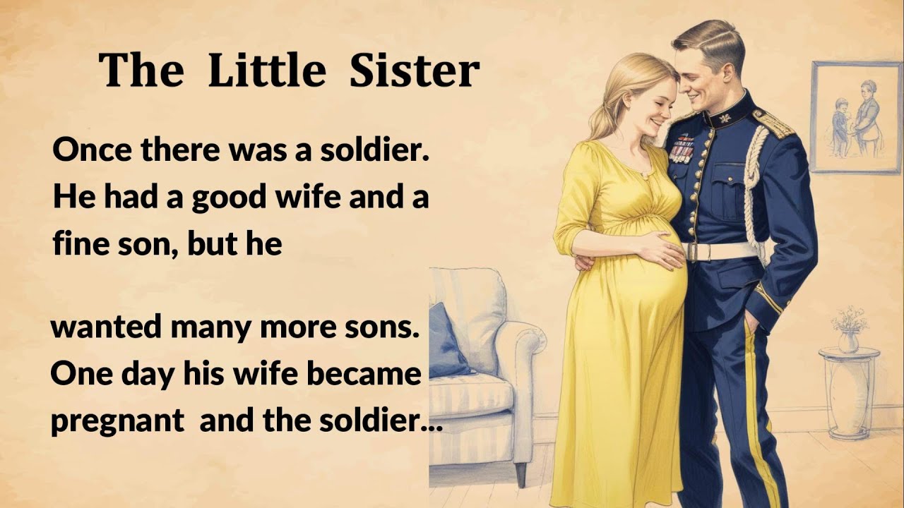 Learn English through Story Level 1 | The Little Sister - english story ...