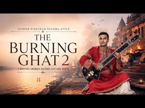 The Burning Ghat 2 | Rishab Rikhiram Sharma Style | Soulful Sitar Instrumental | Sajna Beats