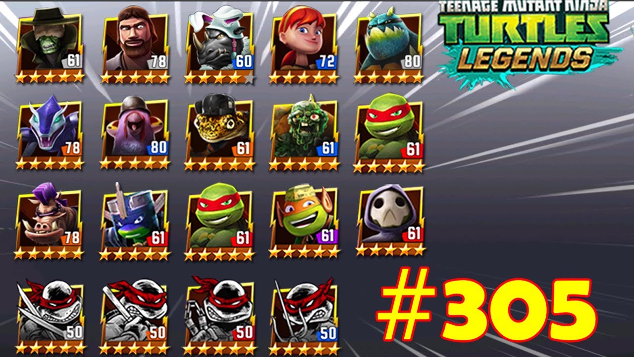 Teenage Mutant Ninja Turtles Legends - Part 305 - YouTube