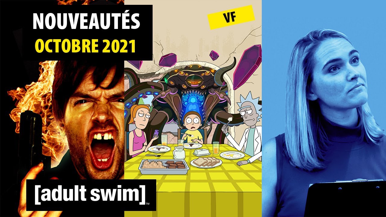 Adult Swim 🇫🇷 | Les nouveautés d'octobre - YouTube