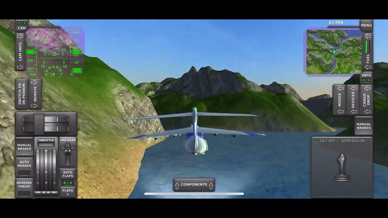 Rate my best emergency landing on turboprop flight simulator - YouTube