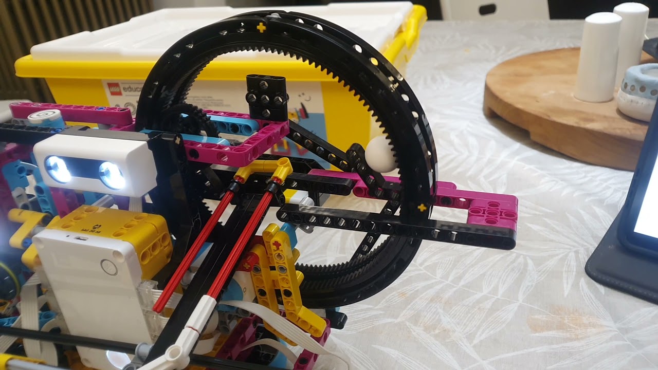 Small Ball Contraption Lego Spike Prime Youtube