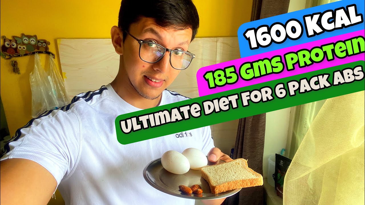 1600 Kcal Full Day Of Eating & 600 Kcal Burn For 6 Pack Abs || Road To ...