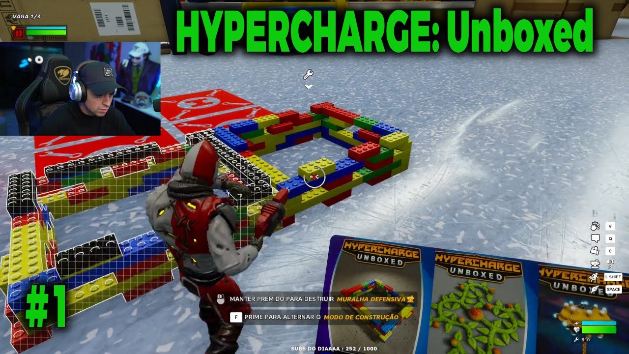 CORINGA JOGANDO HYPERCHARGE: Unboxed #1 - YouTube