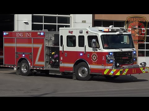 London Fire, ON - Engine 1 Responding. - YouTube