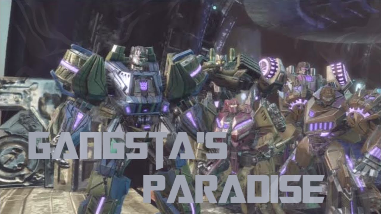 Transformers Fall of Cybertron Combaticons || Gangsta's Paradise - YouTube