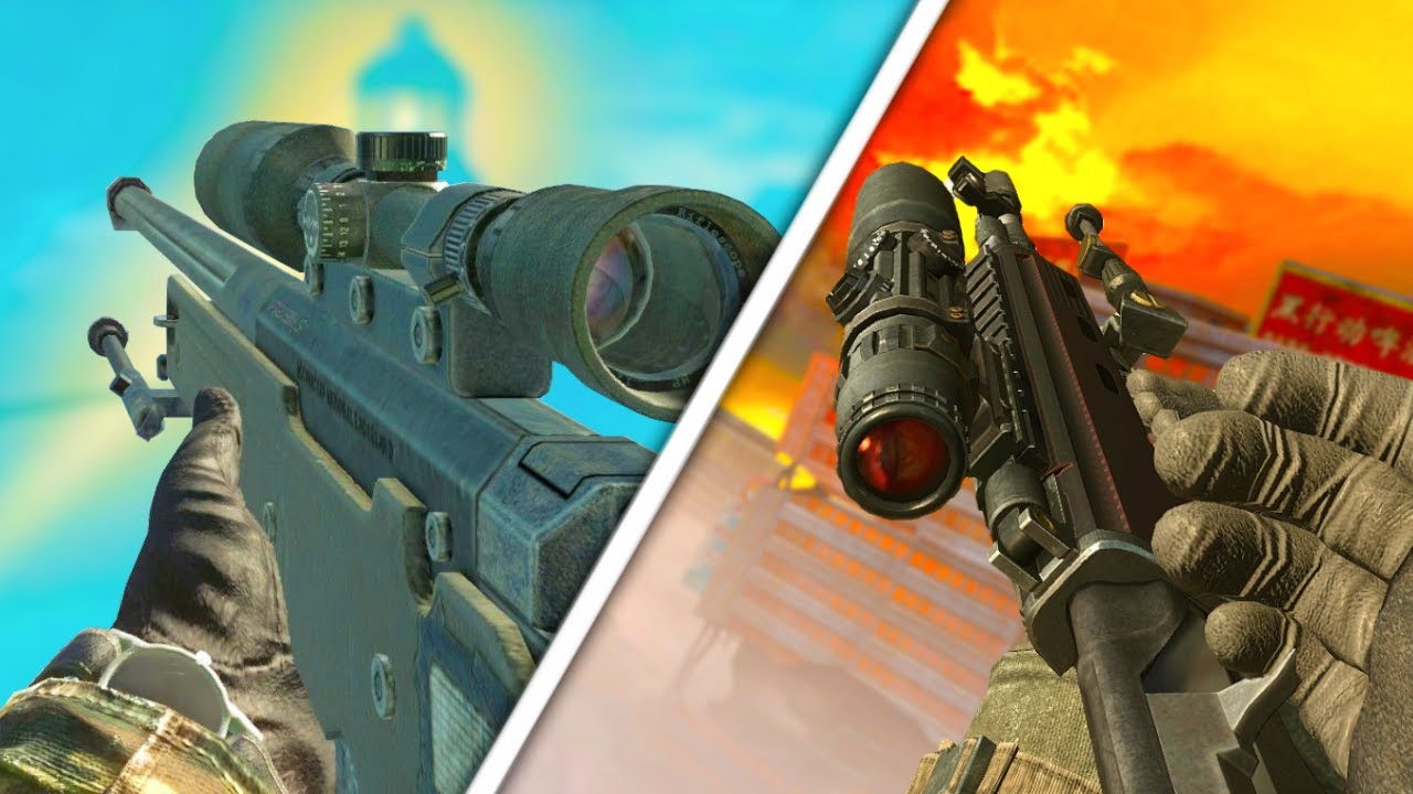 History of COD Zombies Snipers - YouTube