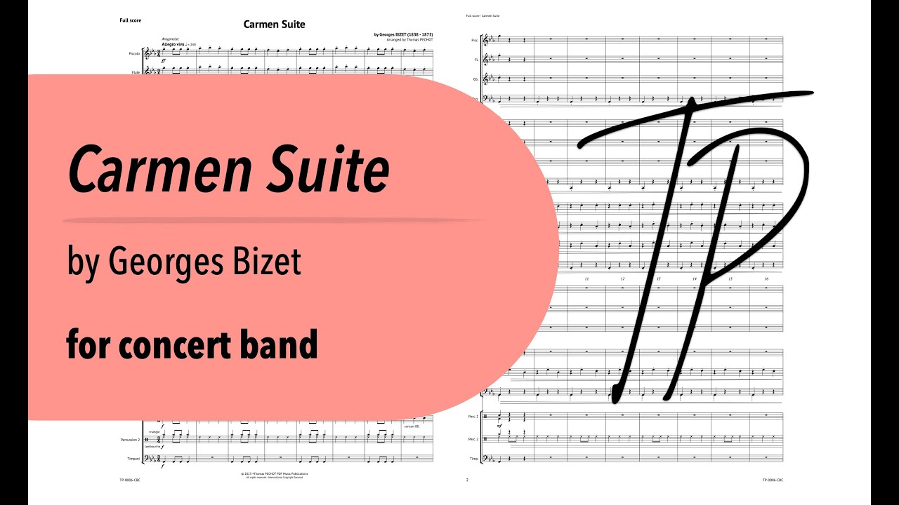 Carmen Suite by G. Bizet for concert band - YouTube