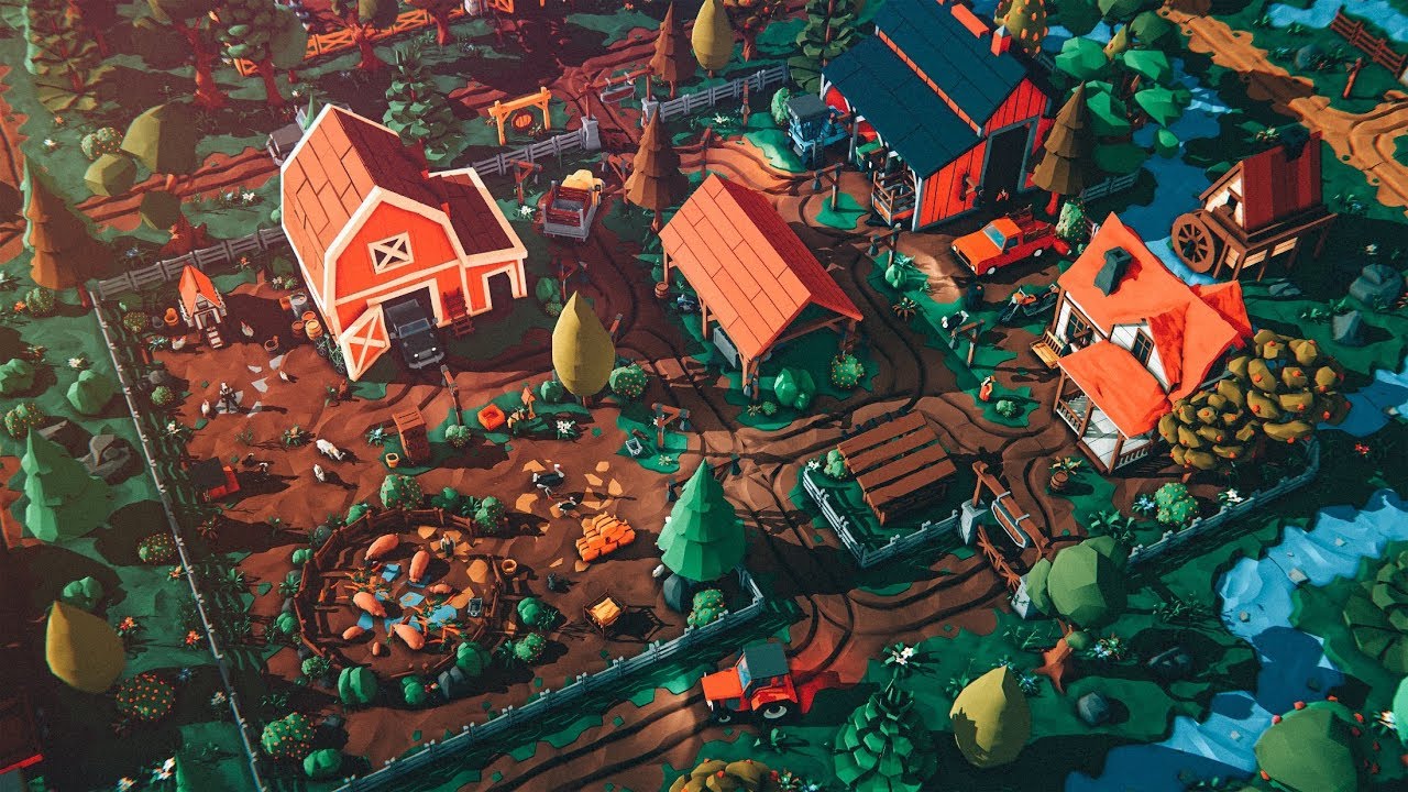 Farm Life — Unity3D — AssetStore — 4k — 60FPS — RealTime - YouTube