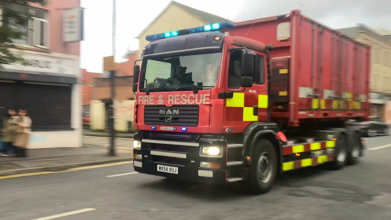NIFRS SRT USAR - RT192 MAN Prime Mover + Urban Search & Rescue Module 2 ...