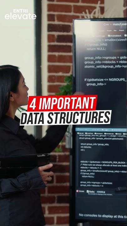 4 Important Data Structures for Interviews #shorts #entrielevate #codinginterview #interview ...