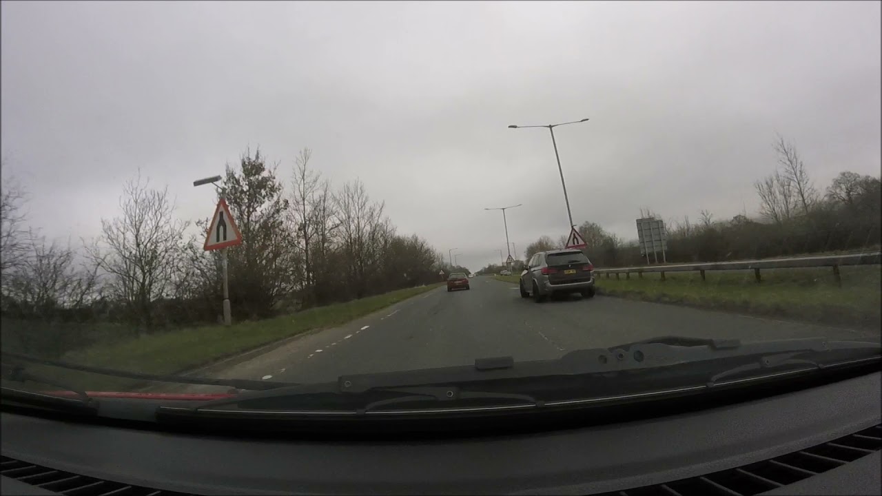 2021 03 20 A59 Clitheroe Someones in a hurry - YouTube
