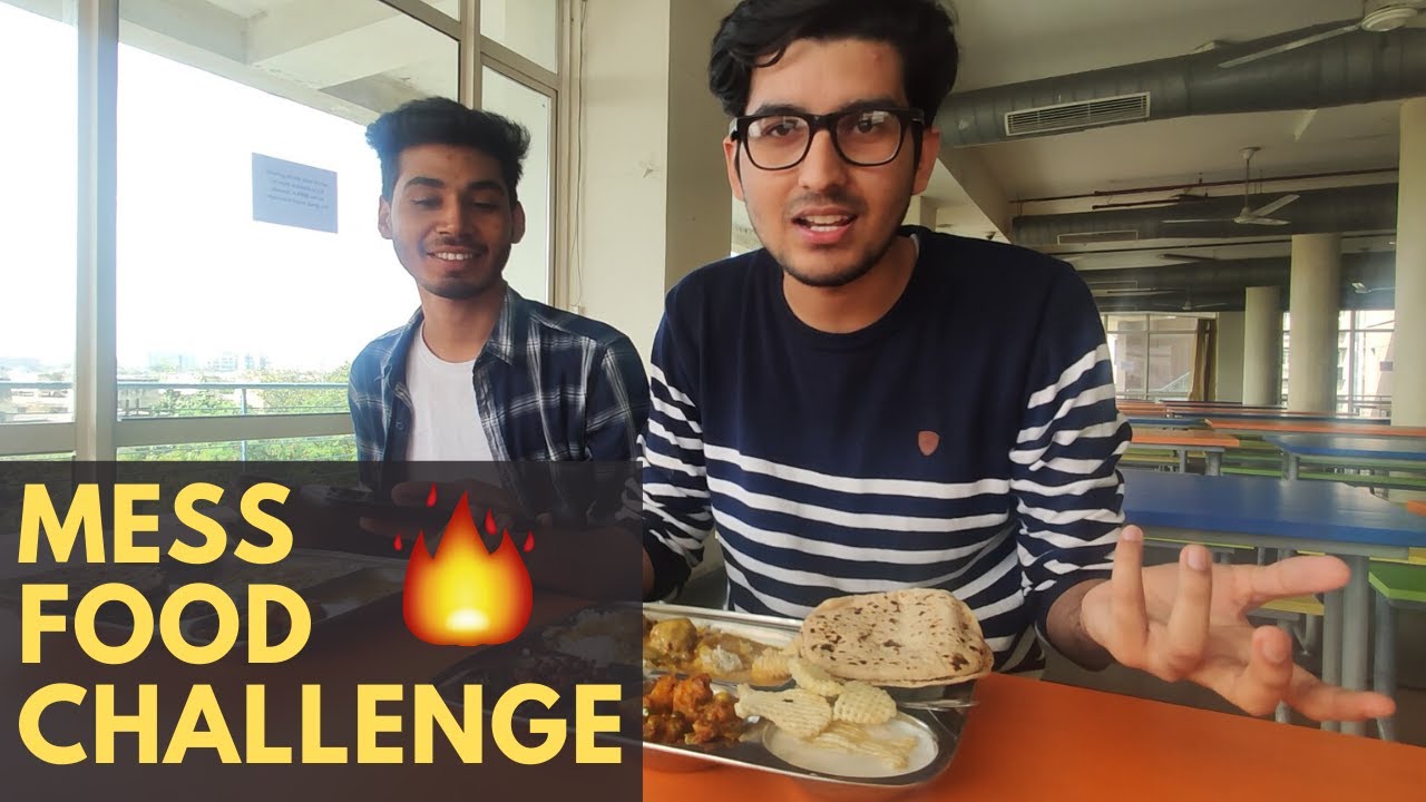 Hostel Mess Food Challenge 😂 🤣 | You Lose You Perform a Dare 😱 ...