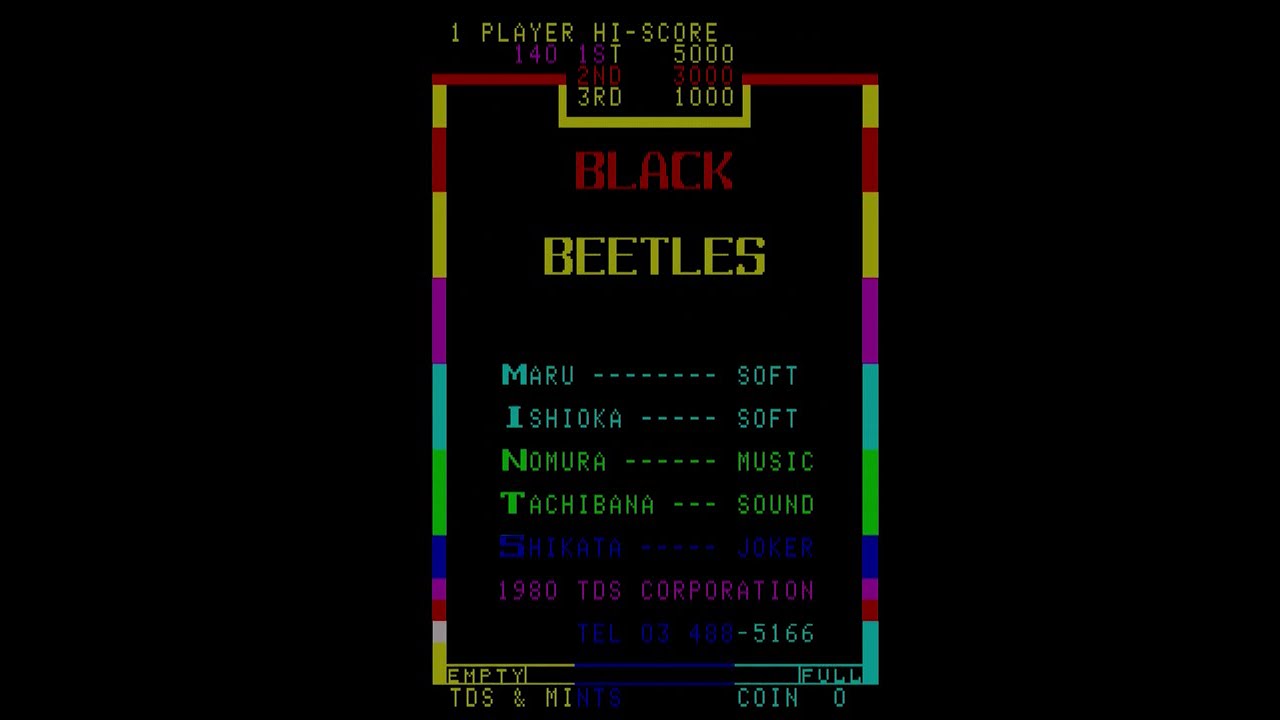 [AC] BLACK BEETLES (INVADER COLOR MAP) ※ブラックビートルズ - YouTube