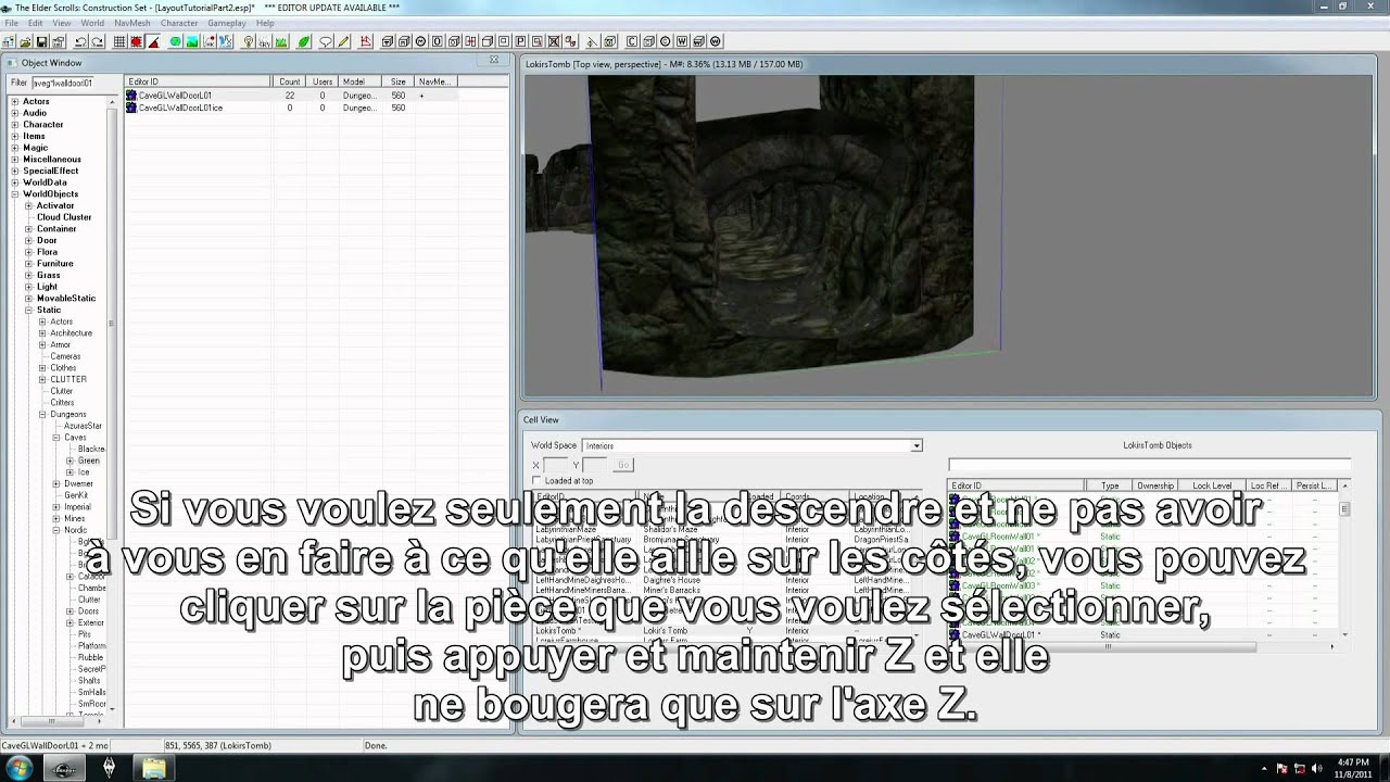 Creation Kit Tutorial Series - Épisode 3 FR - YouTube