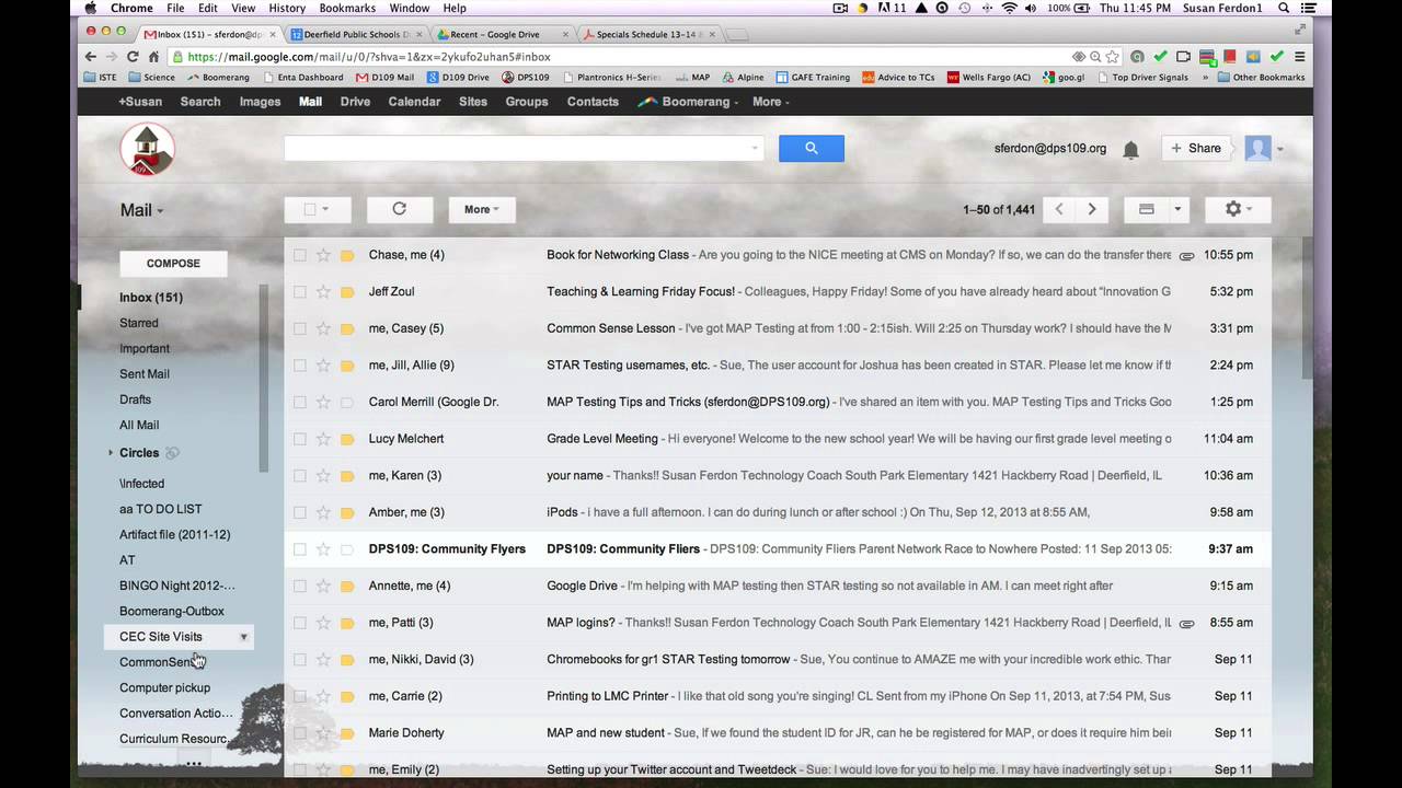 Making Your Google Inbox Look More Like at Outlook Inbox - YouTube