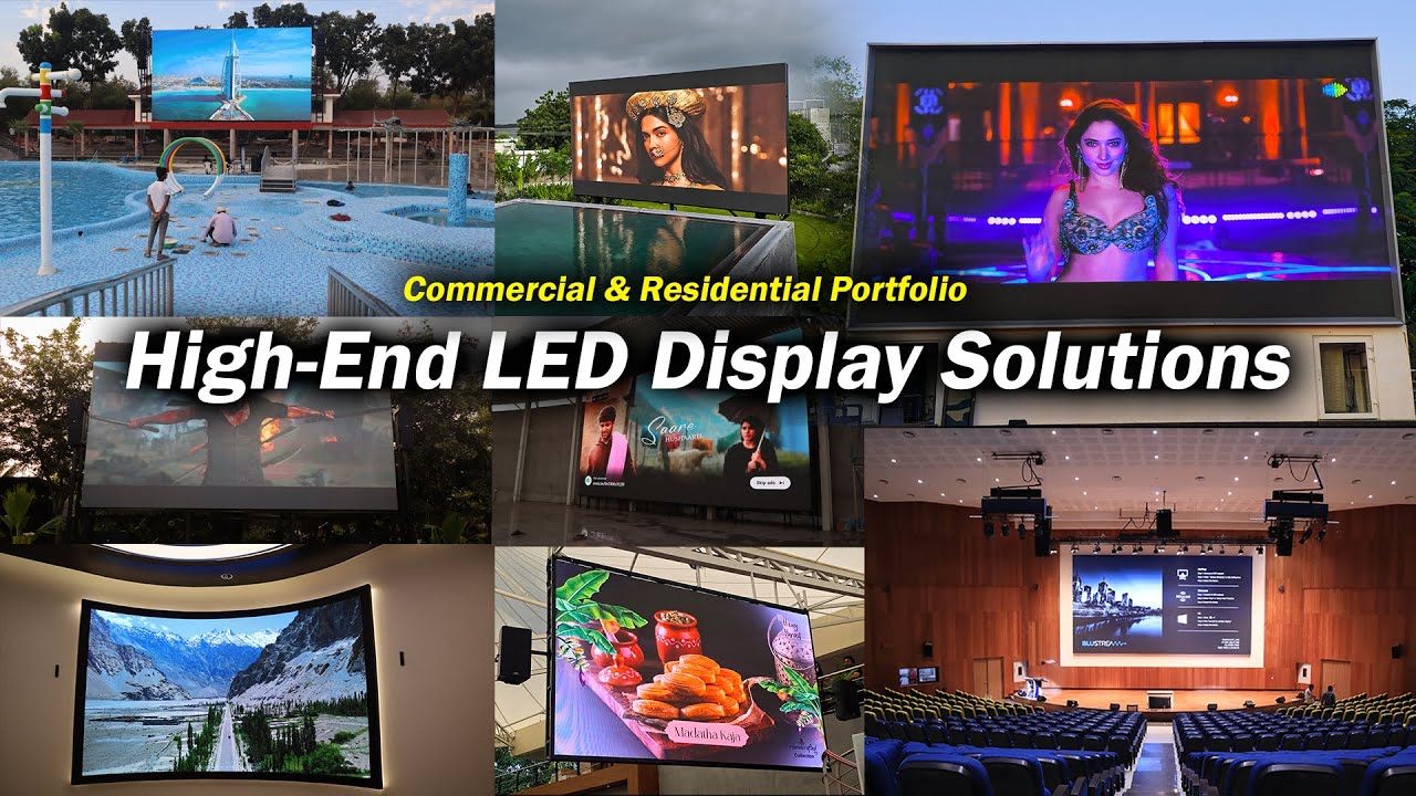 High-End LED Display Solutions: Commercial & Residential Portfolio ...