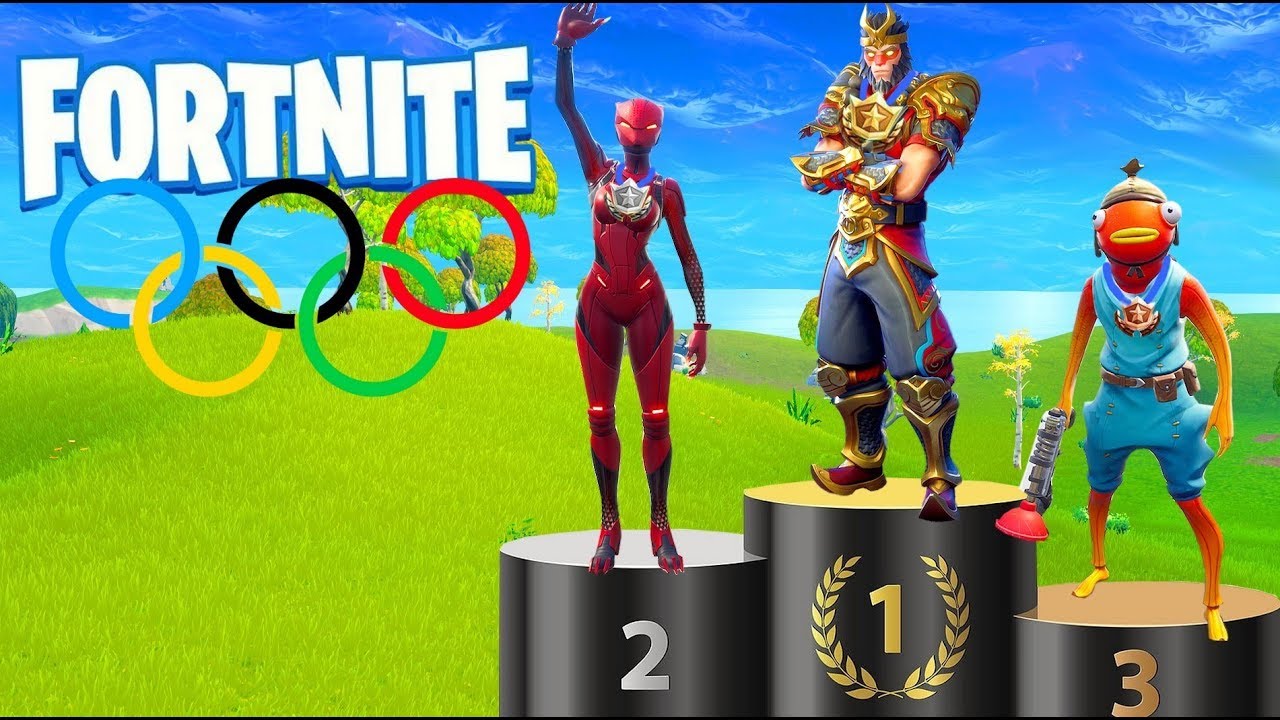 *NEW* OLYMPICS in Fortnite Creative! w/ Alkan, Gejmr - YouTube