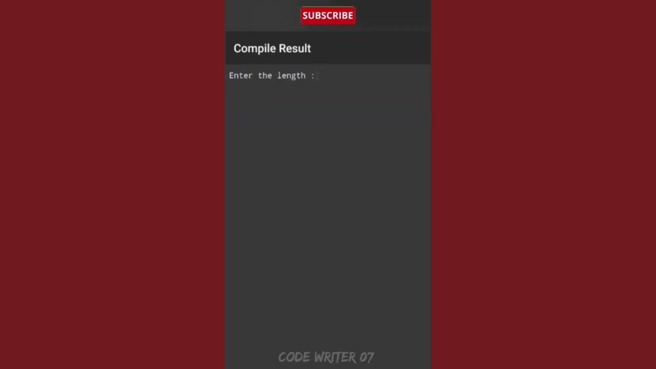 Best C Pattern Program Tutorial Video 💯🧠 Coding Youtubeshorts Codewriter07 Youtube