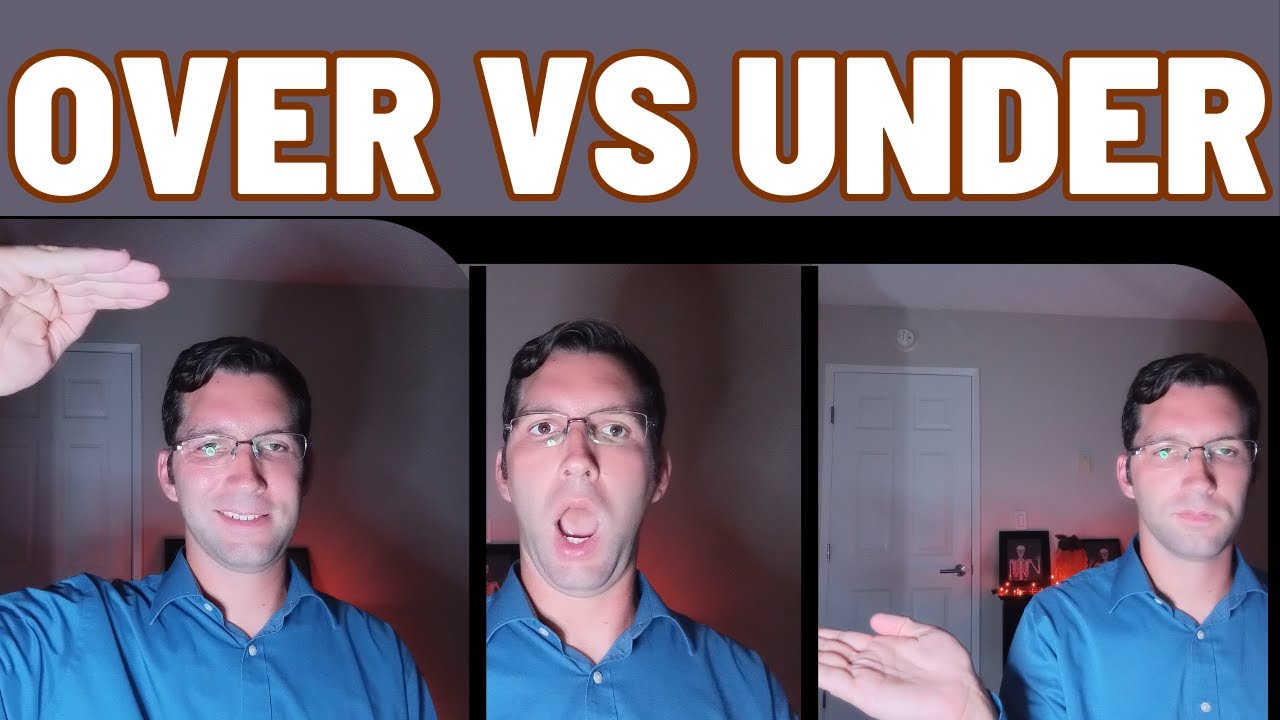 Over vs Under Writing - YouTube