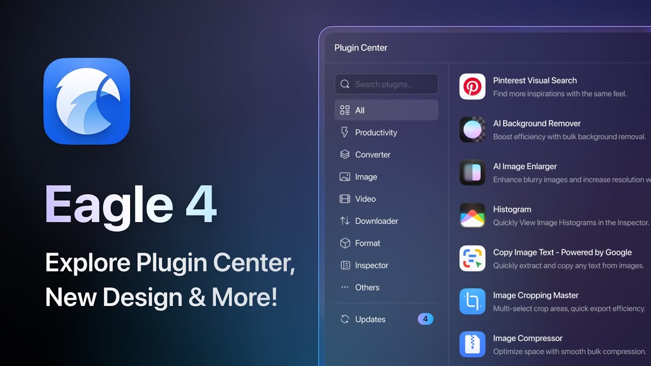 Meet Eagle 4: Explore Plugin Center, New Design & More! - YouTube