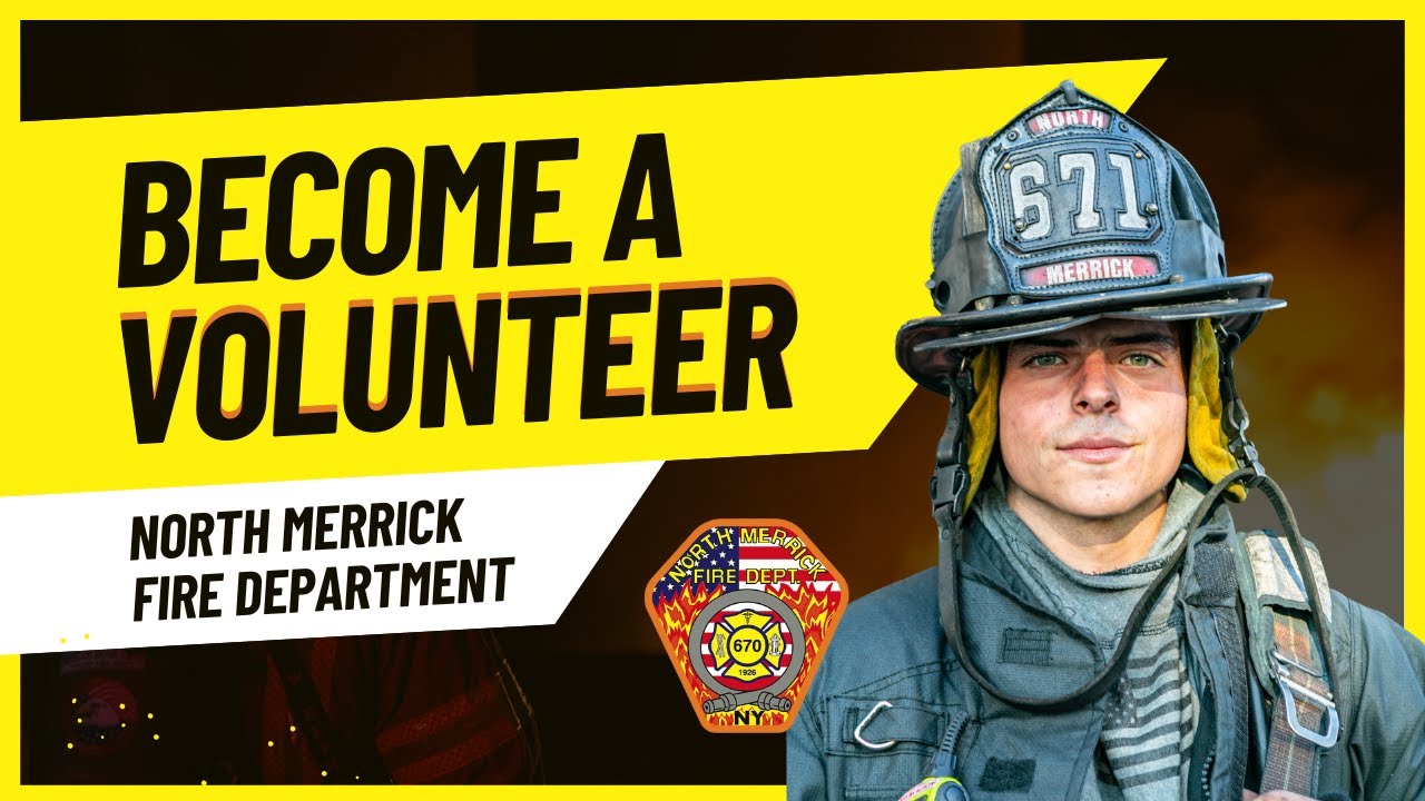 Become a Volunteer with North Merrick Fire Department - YouTube