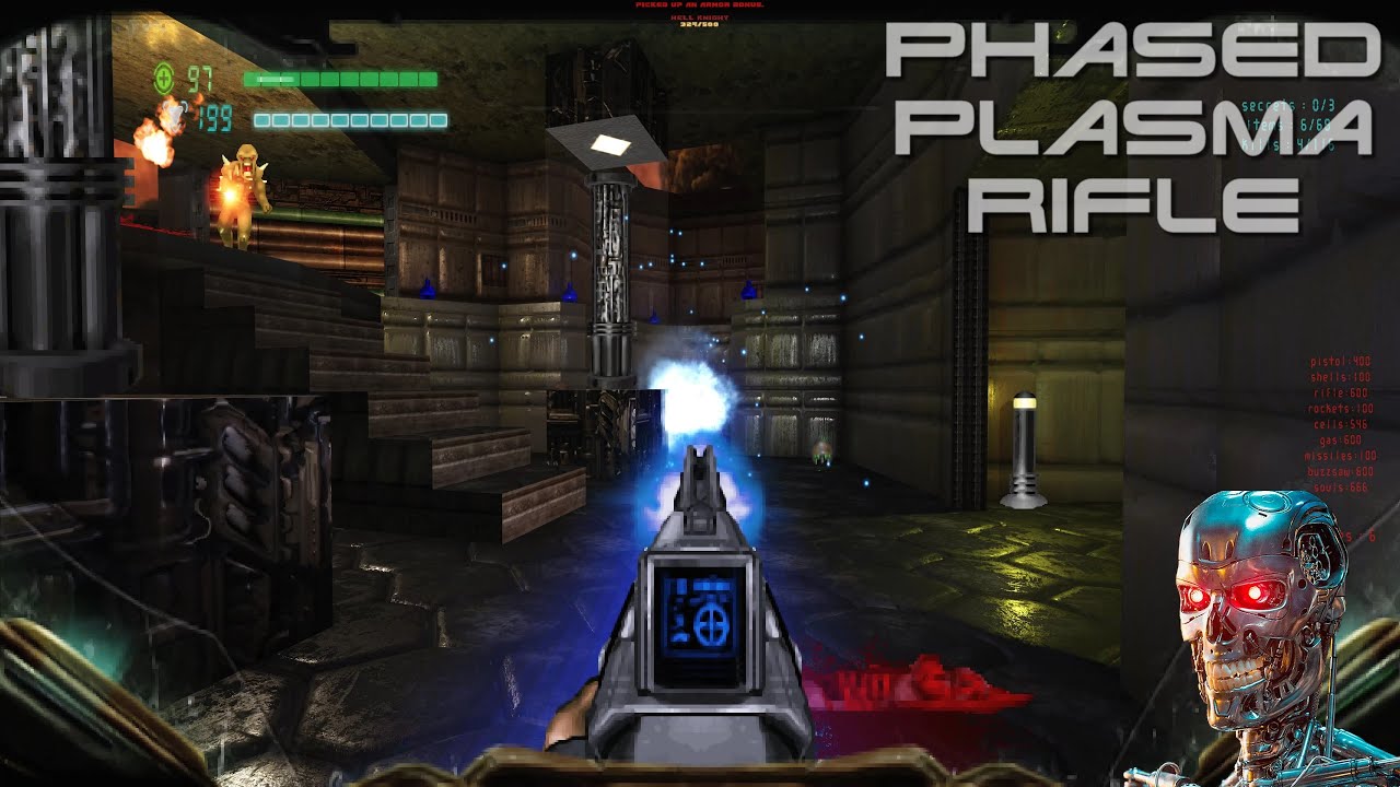 Brutal Doom - Terminator M2-B Phased Plasma Rifle! [HD Textures ...