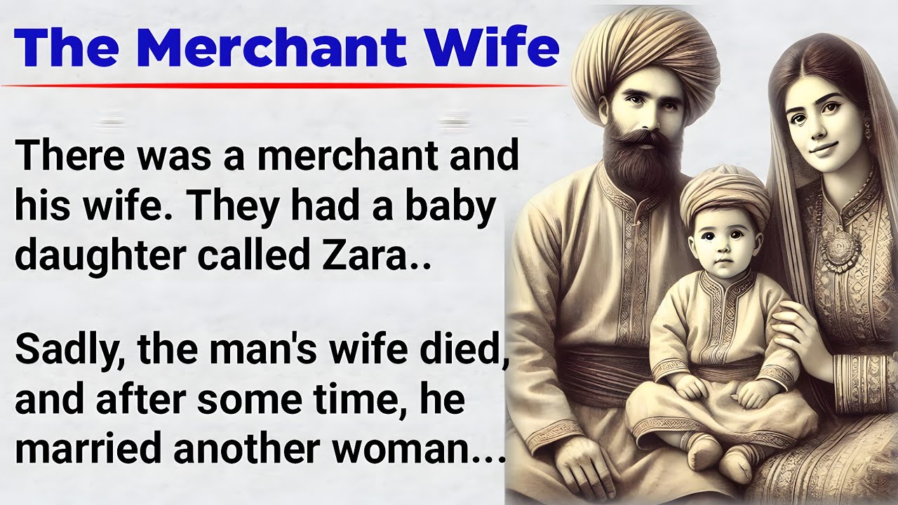 Learn English through story☘️ | The Merchant Wife | Improve Your ...