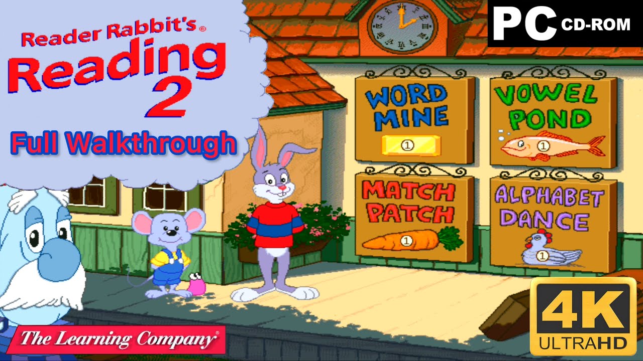 Reader Rabbit's Reading 2 [PC] Full Walkthrough - 4K60ᶠᵖˢ UHD - YouTube