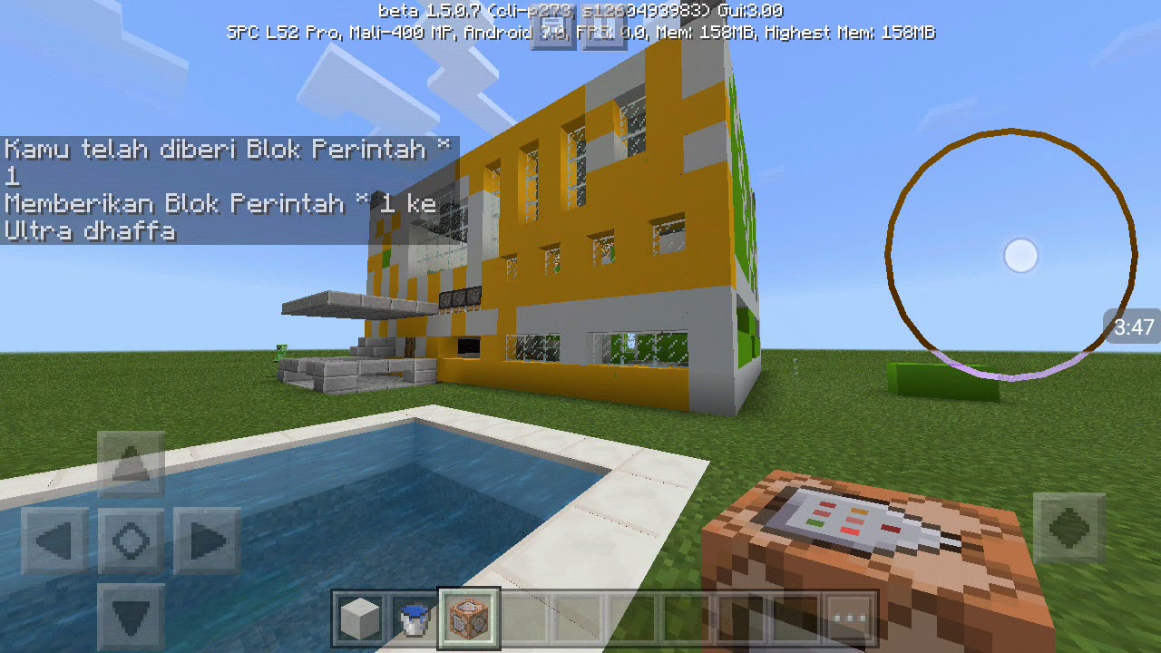 Minecraft "Tell pembunuh' command_block SPC - YouTube