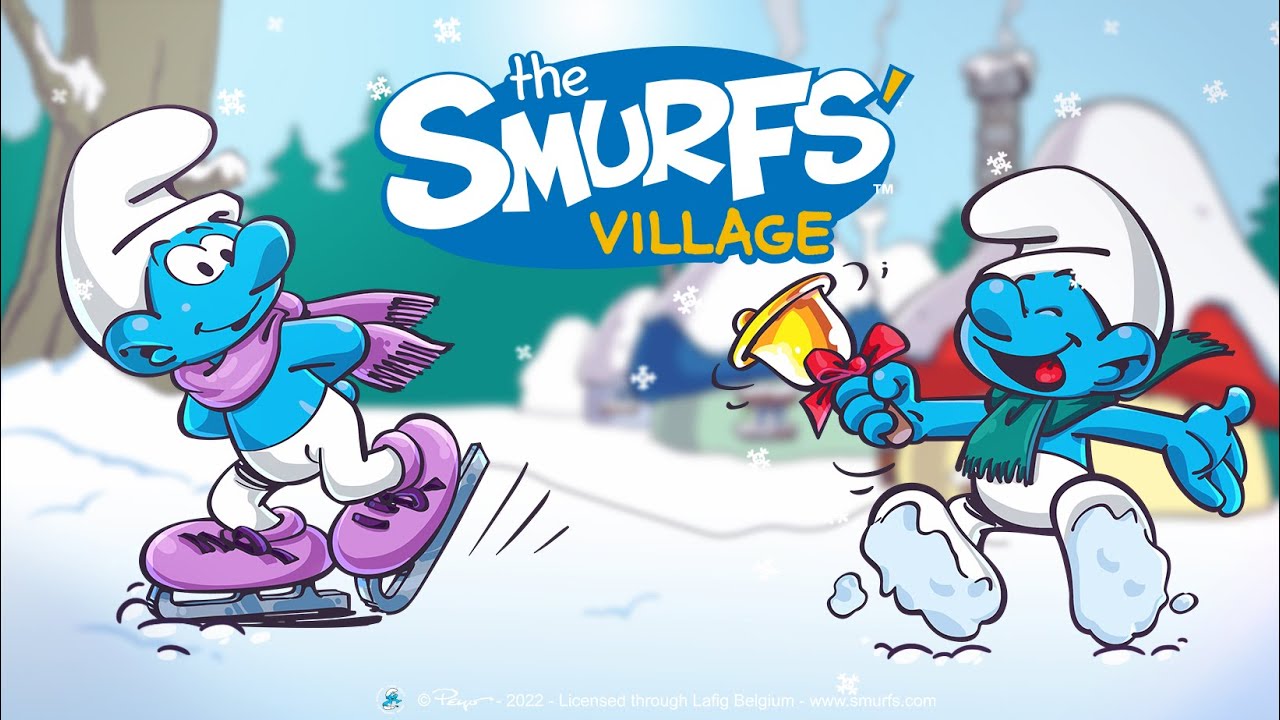 Smurfs Village Mobile Game Winter Update 2022 v2.36.0 - YouTube
