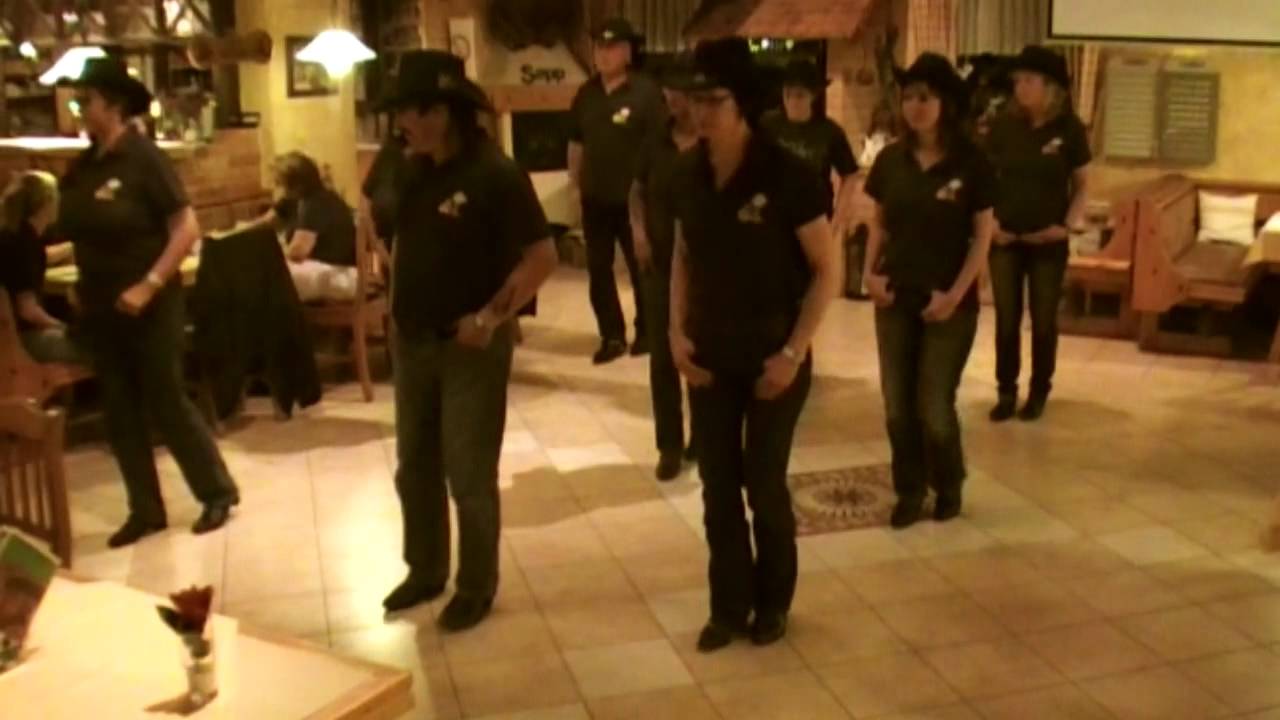 Linis Linedancer: His Belly's Full Of Beer (Line Dance) - YouTube
