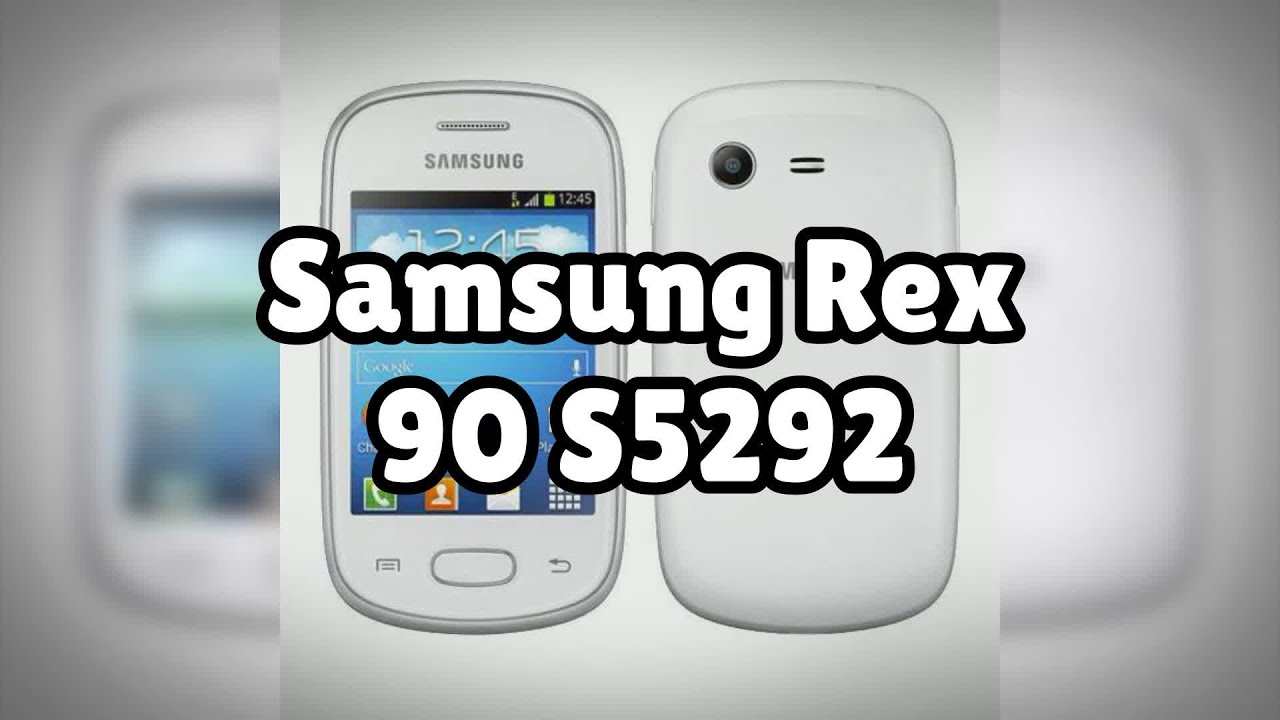 Photos of the Samsung Rex 90 S5292 | Not A Review! - YouTube