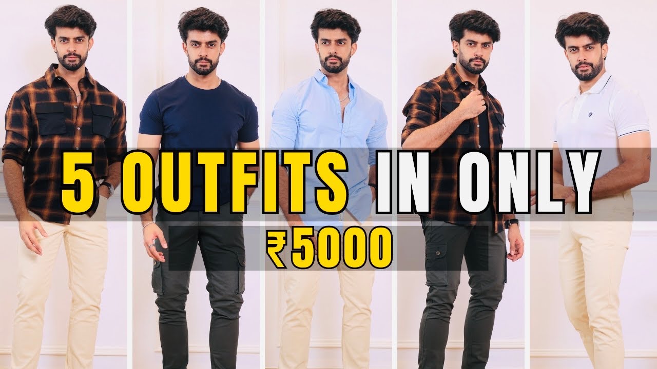 5 STYLISH OUTFITS FOR ONLY 5000 | BEST BUDGET SHOPPING CHALLENGE - YouTube