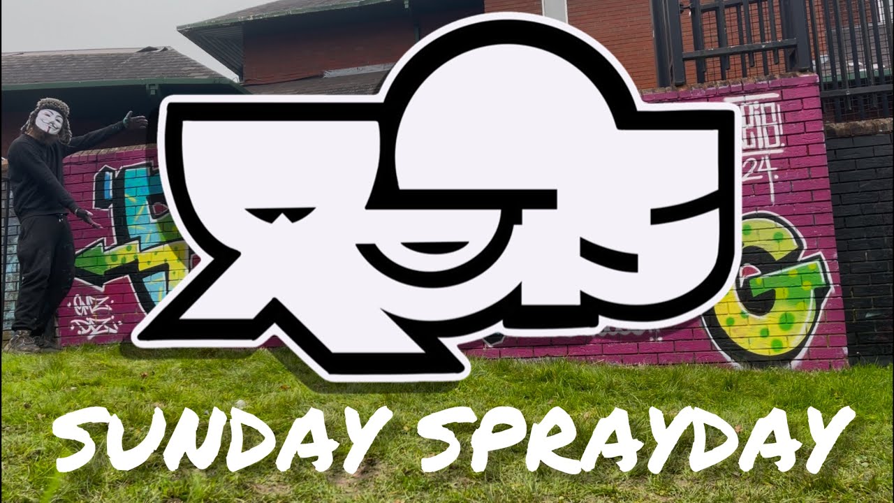 Sunday Sprayday Ep. 141 - Super Bright Oldschool Style Graffiti - YouTube