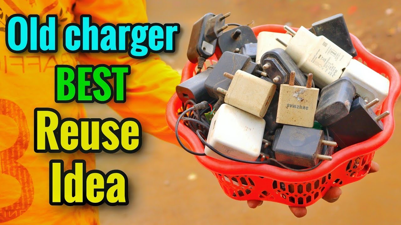 How to Reuse Old Mobile Phone Chargers | DIY & Life Hacks - YouTube