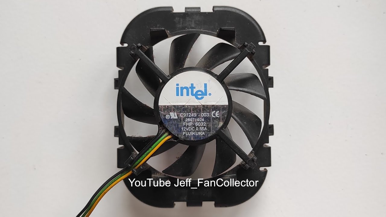 Intel Fujikura "NMB" C91249-003 12V 0.55A 7020 3wire DBB | Comparison ...