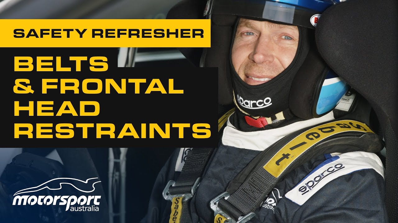 Belts & Frontal Head Restraints | Motorsport Safety Refresher - YouTube