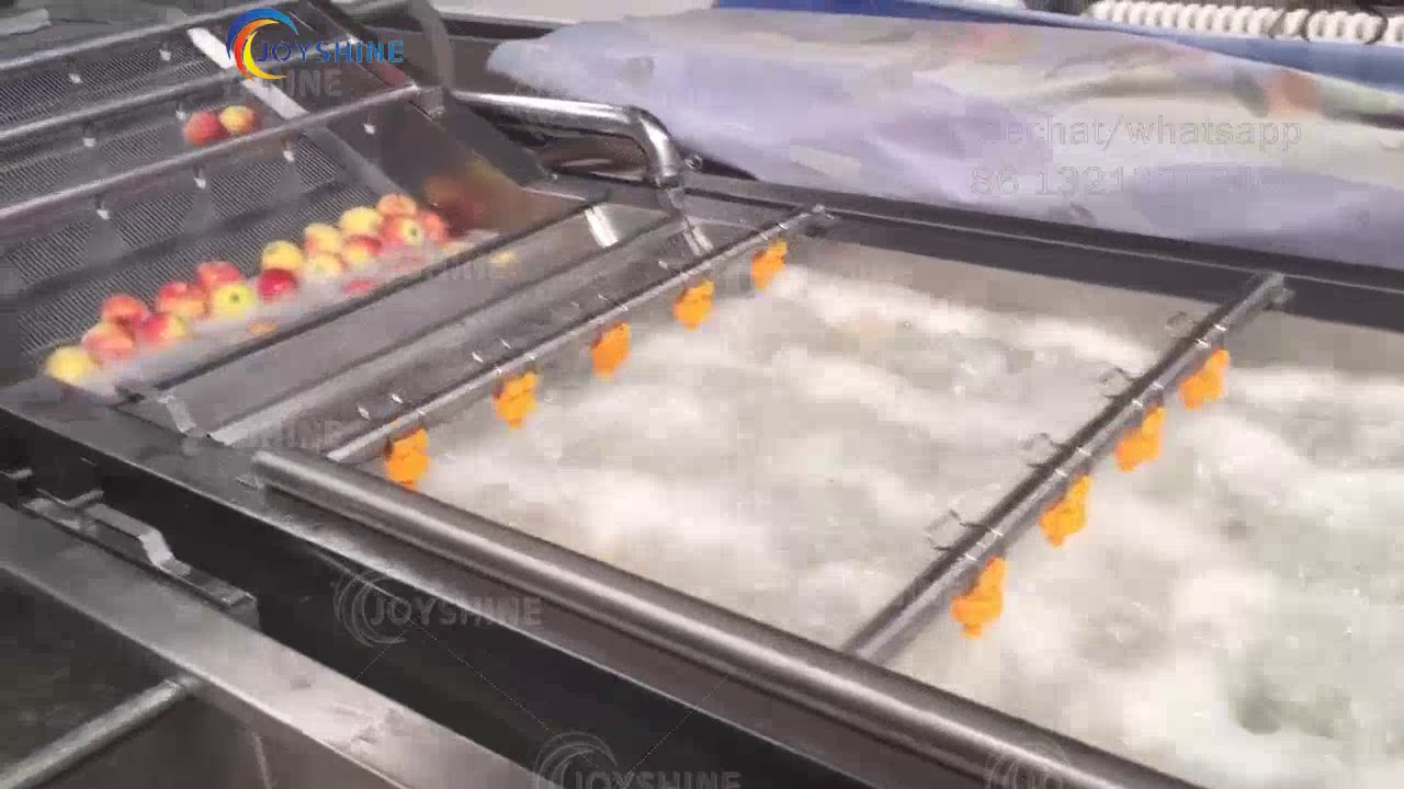 Apple bubble washing machine for sale in Joyshine 2020 - YouTube